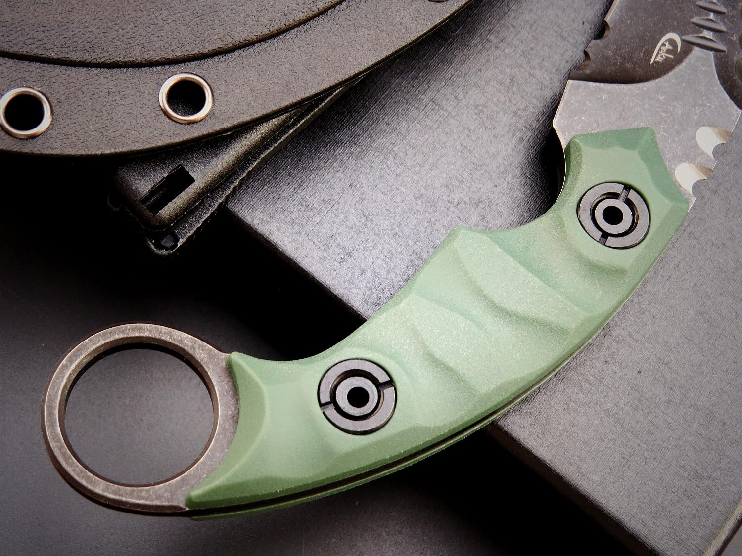 Snapklik.com : Ccanku C1691N Fixed Blade Knife,D2 Steel Nylon ...