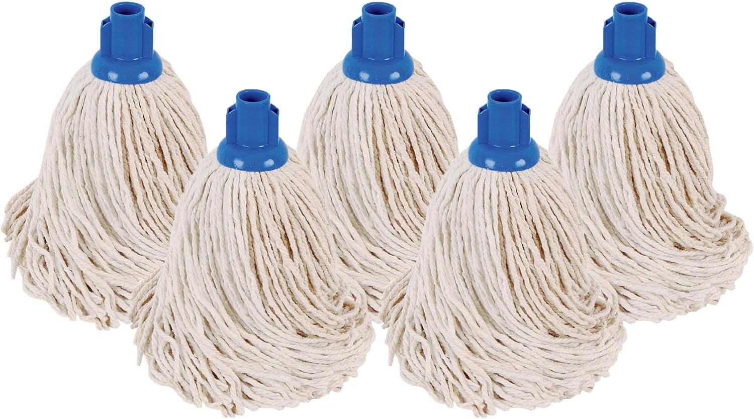 Abbey No.16 Socket Cotton Mop heads Replacement Pack of 5 – Super ...