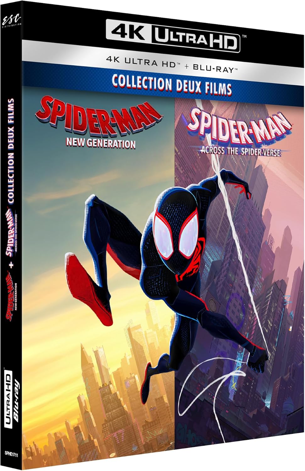 Spider-Man: New Generation + Across The Spider-Verse [4K Ultra HD + Blu-Ray]: Amazon.co.uk: DVD ...