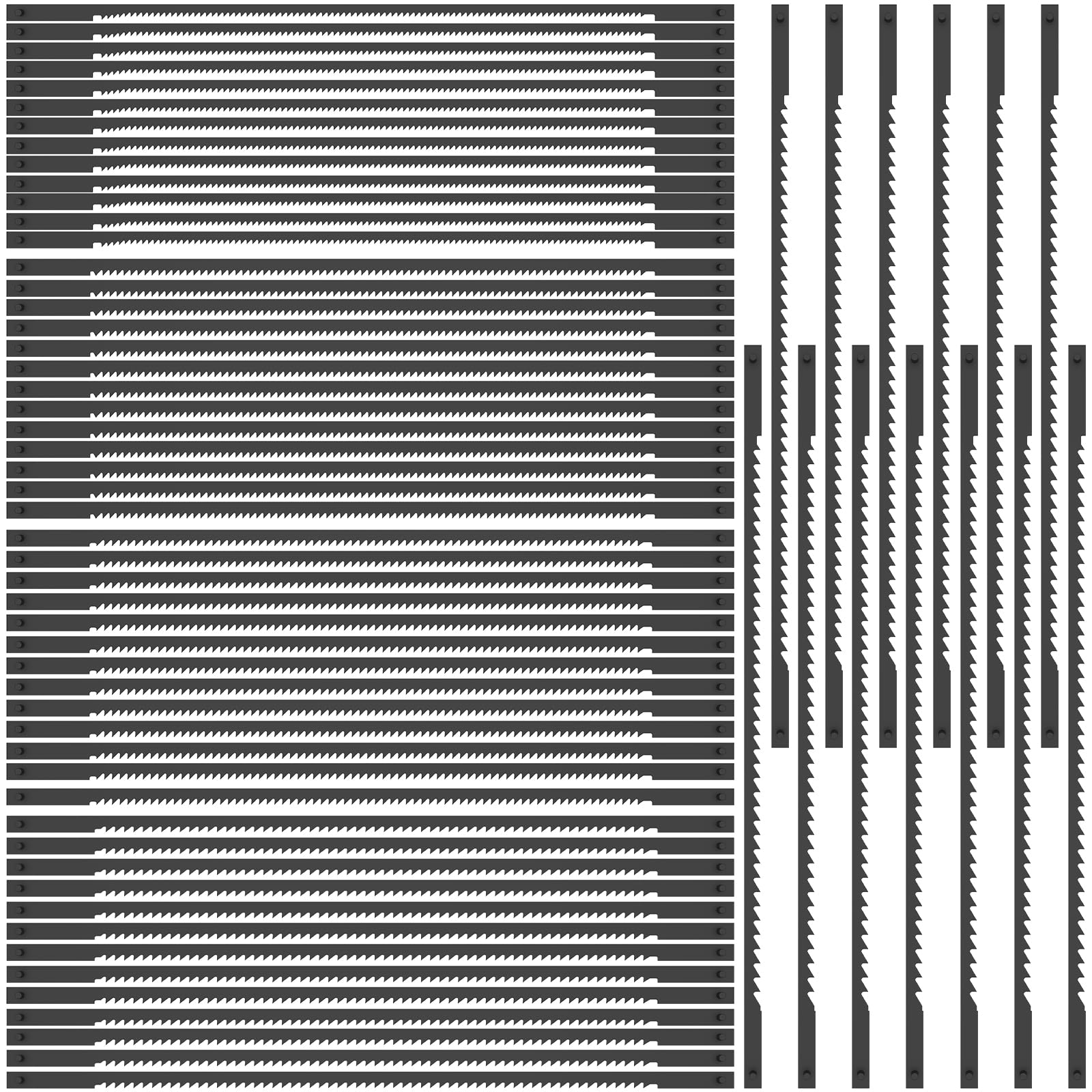 5 Inch Metal Cutting Scroll Saw Blade Pin End, 65 Pack, Replacement for ...