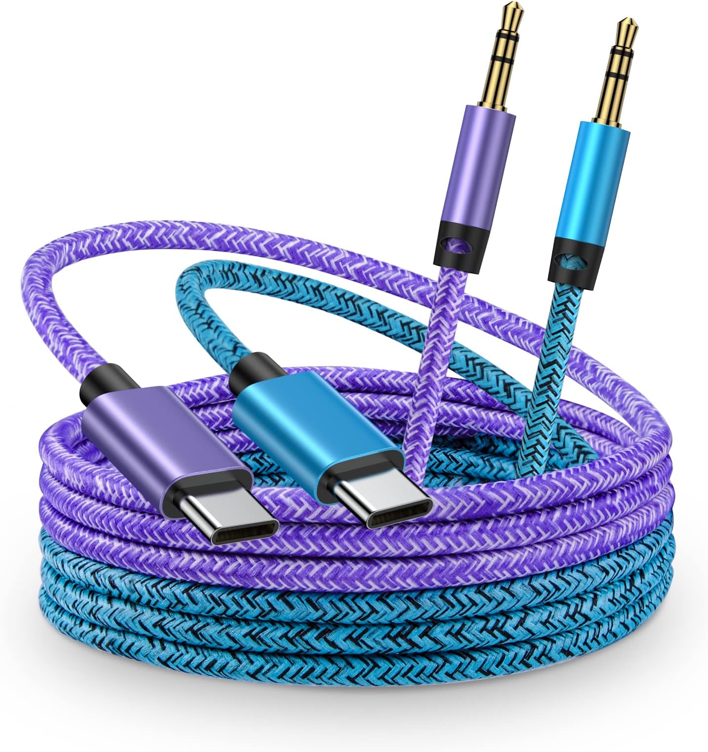 Amazon.com: 3FT Aux Cord, USB C to 3.5mm Audio Cable for iPhone 15 Pro ...