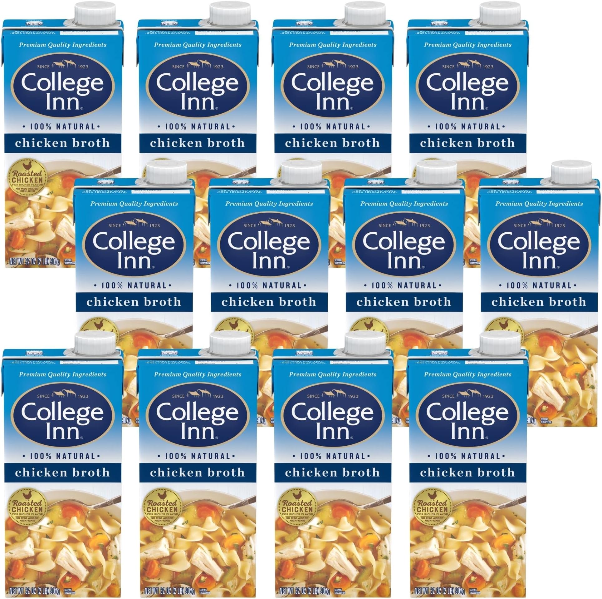 Amazon.com : Kitchen Basics Original Chicken Bone Broth 32 oz. (Pack of ...