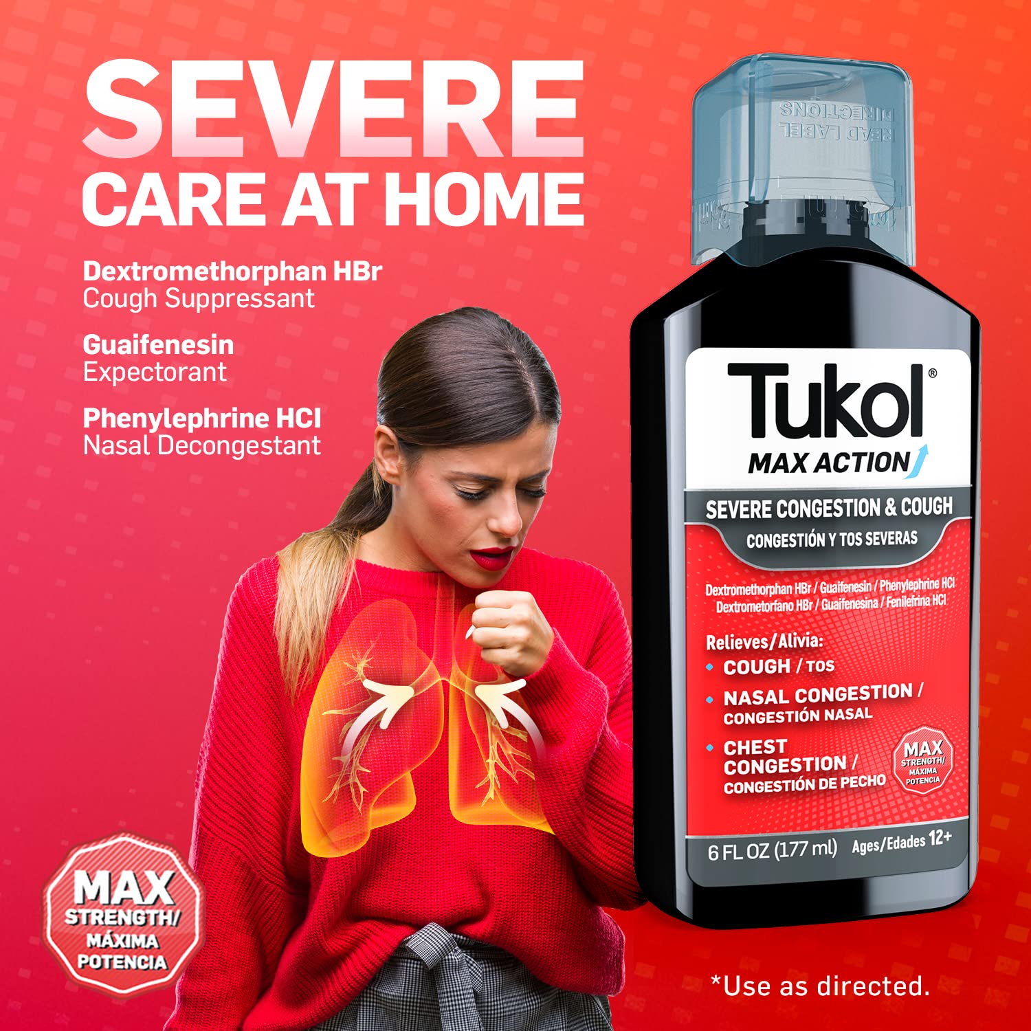 Snapklik.com : TUKOL Max Action Severe Cough Suppressant And Nasal ...