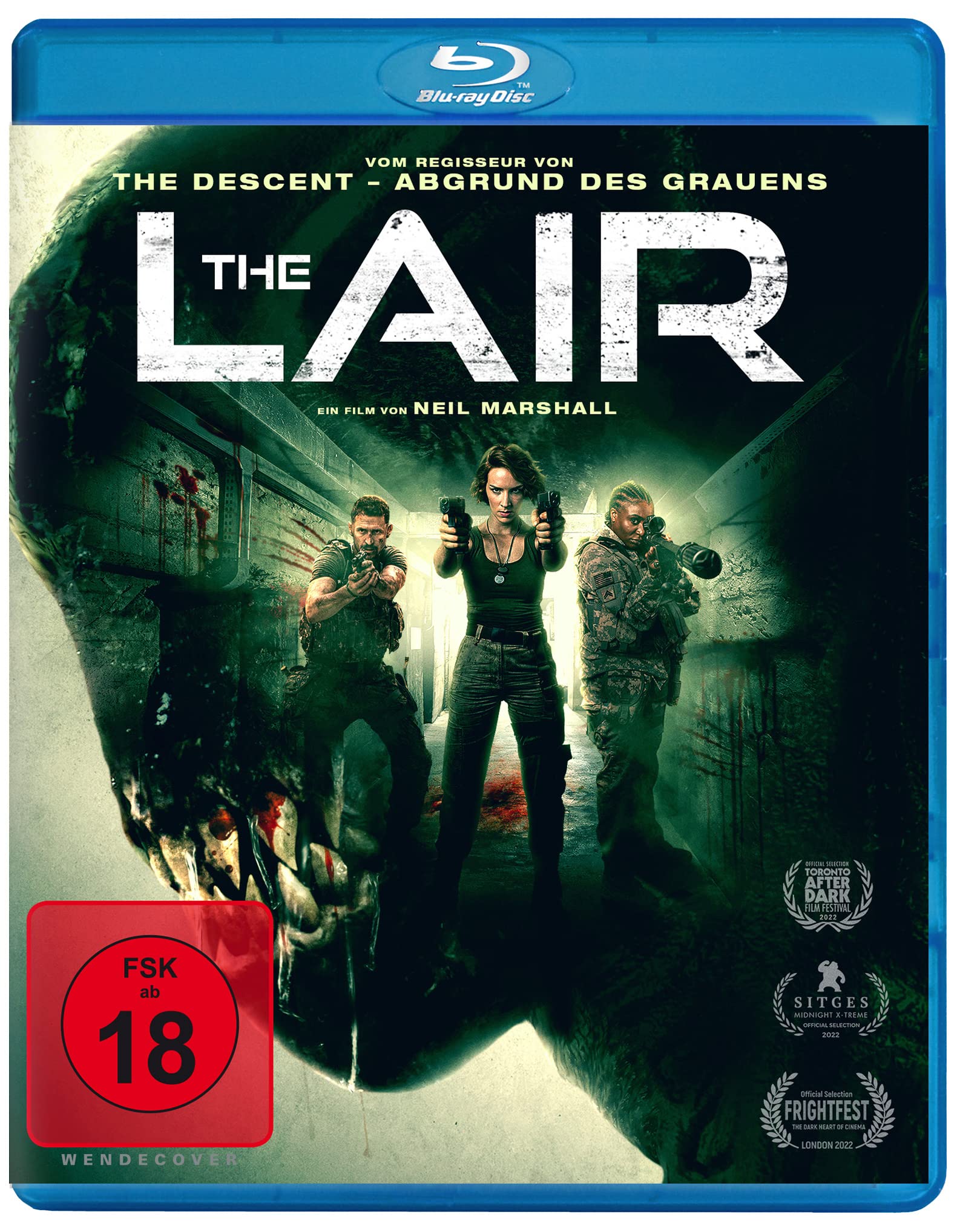 The Lair [Blu-ray]: Amazon.de: Kirk, Chalotte, Howard, Jonathan, Bamber ...