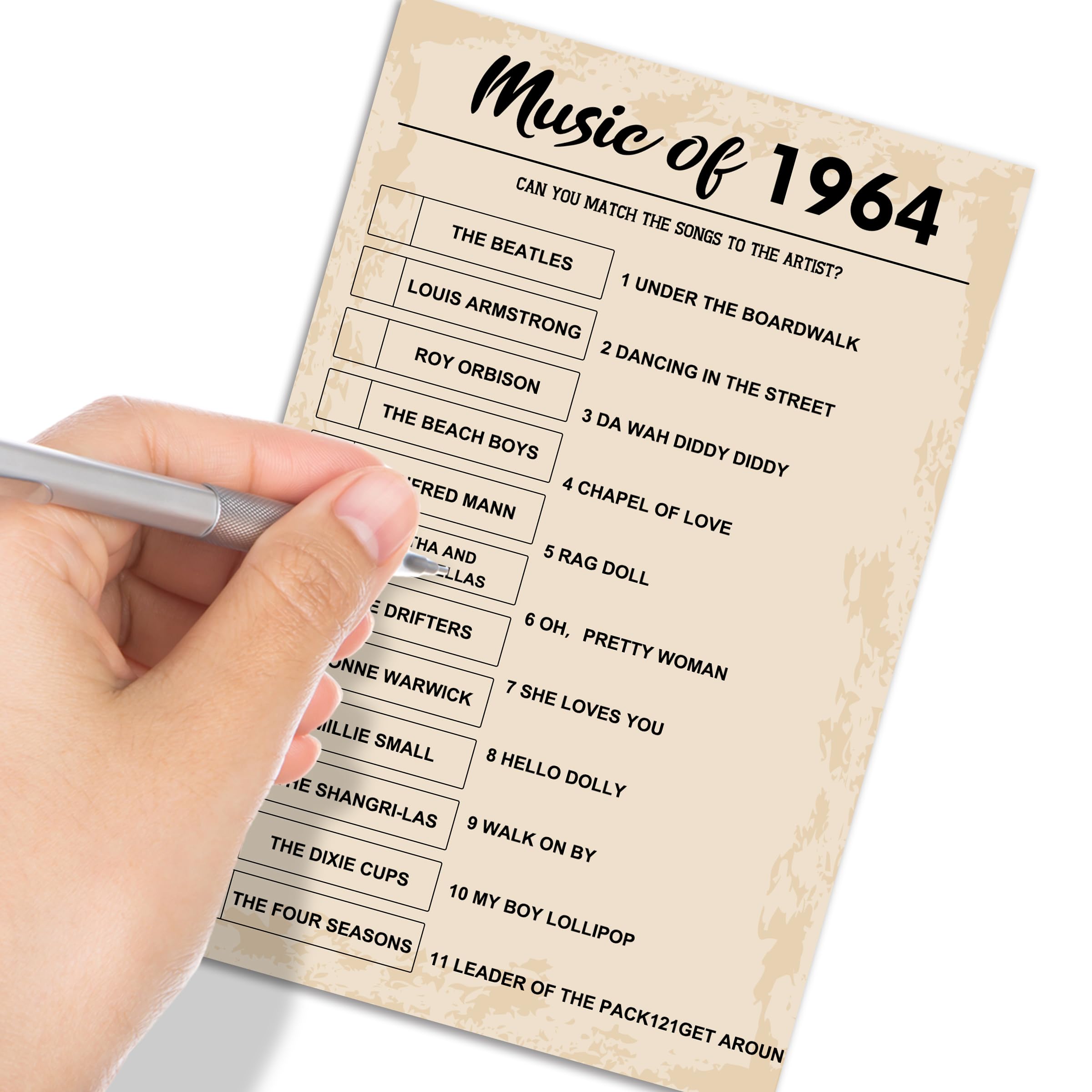 Snapklik.com : 60th Birthday Party Games, Music Of 1964 Games, Birthday ...