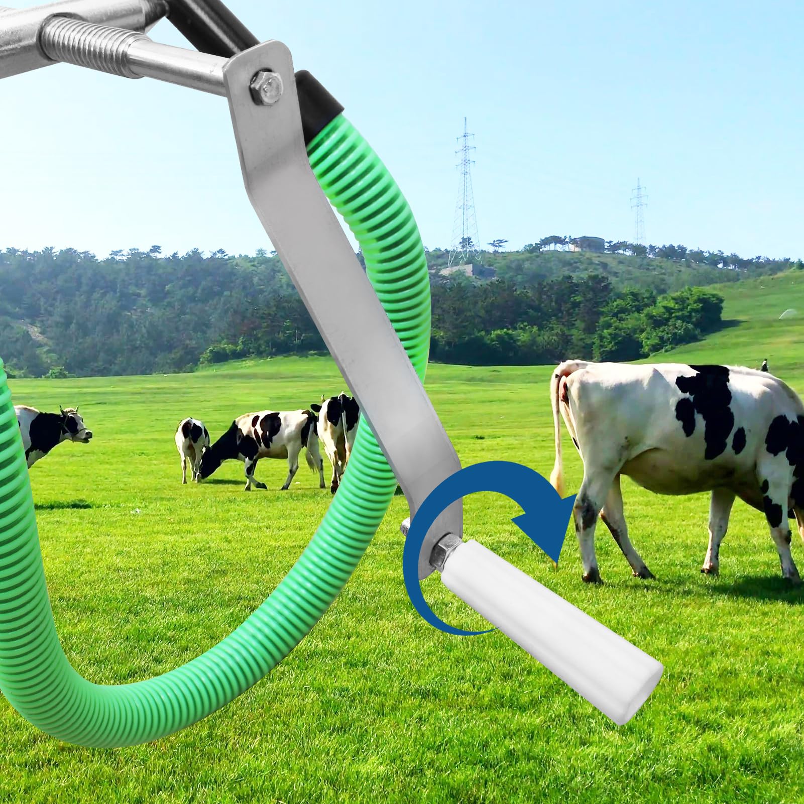 CWTRLPC Cow Hip Lift Tool, Adjustable Cow Hip Clamp, Stainless Steel ...