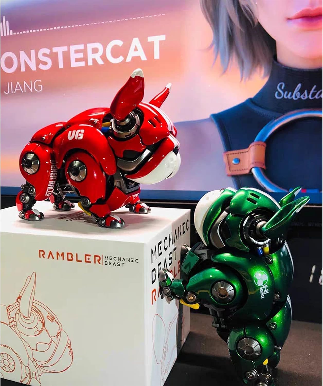 Buy Bulldog Robot Garage Kit, Adjustable Action Robot Dog Toys ...