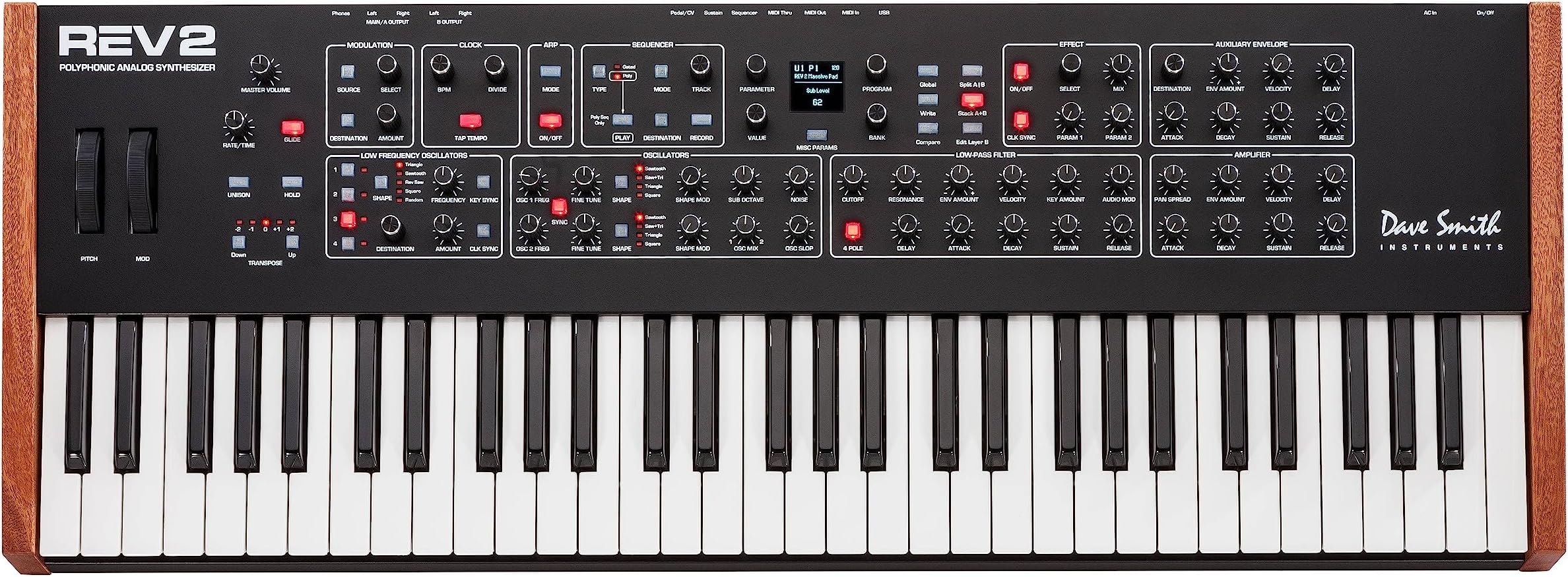Amazon.com: Sequential Prophet-6 6-Voice Polyphonic Analog Synthesizer ...