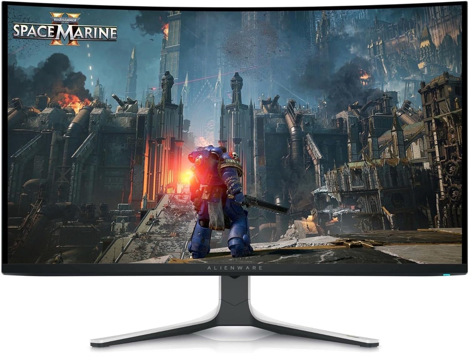 Alienware AW3225QF 32 Inch 4K UHD (3840x2160) 1700R Curved Gaming ...