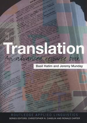Amazon.com: Translation (Routledge Applied Linguistics): 9780415283069 ...