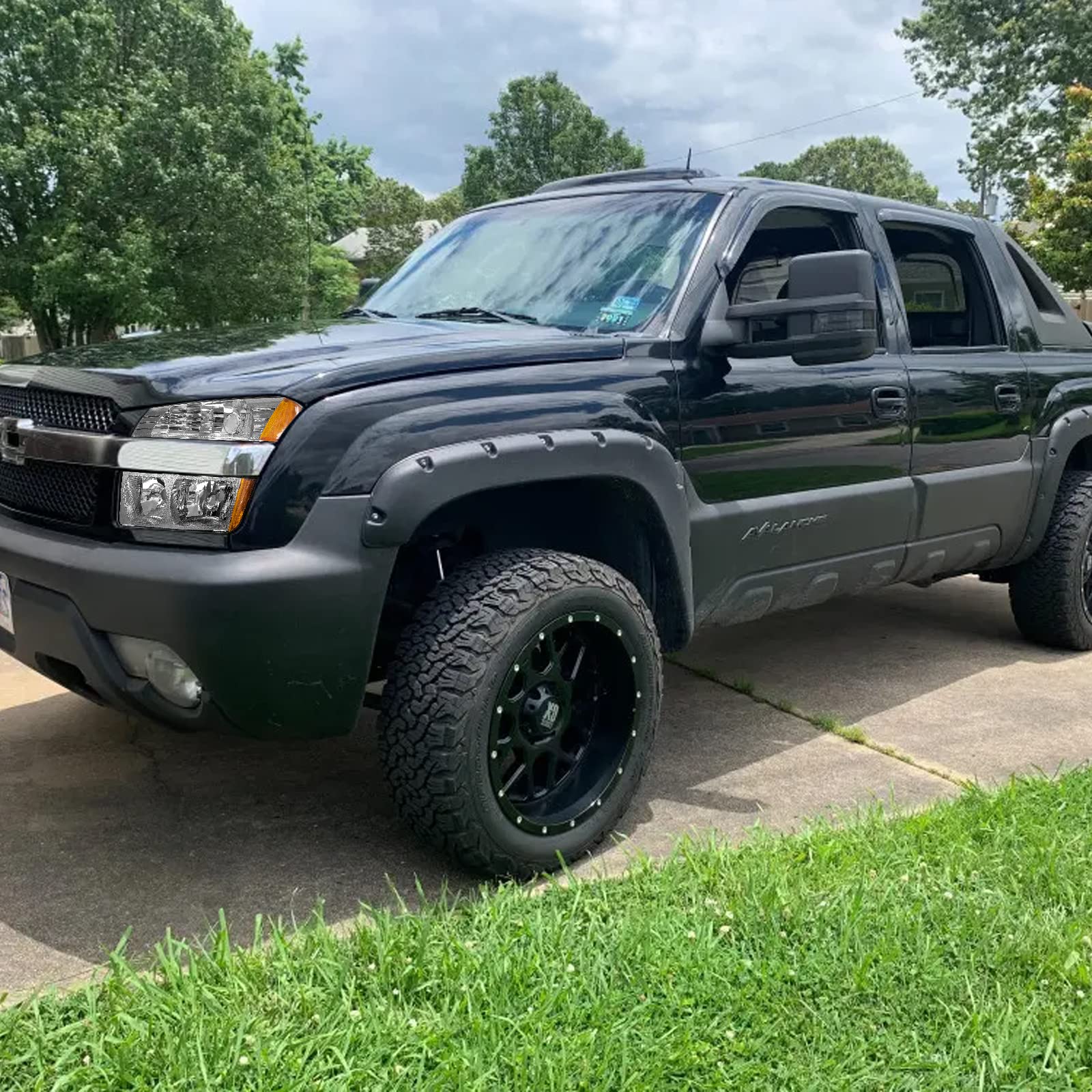 AS Headlight Assembly for 2002 2003 2004 2005 2006 Chevy Avalanche 1500 ...