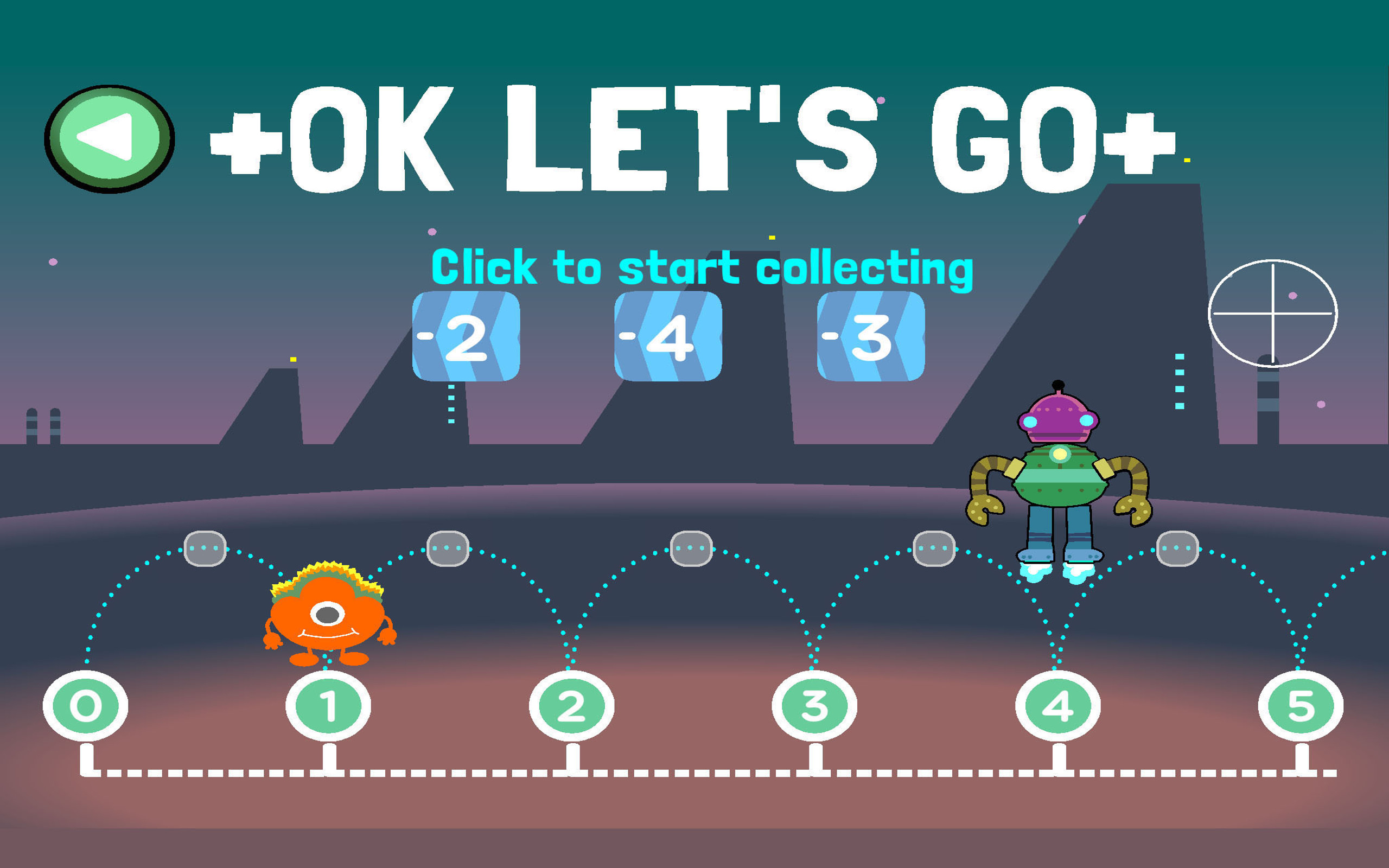 Number Line Galaxy Lite Robo Math - App on the Amazon Appstore