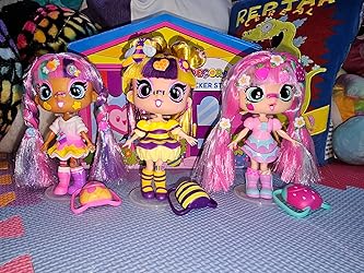 Amazon.com: DECORA GIRLZ 5" Dolls -3 Pack B - Blossom, Buzzy, and ...