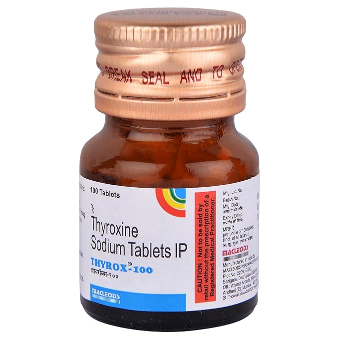 Thyrox 100 - Bottle of 100 Tablets : Amazon.in: Health & Personal Care