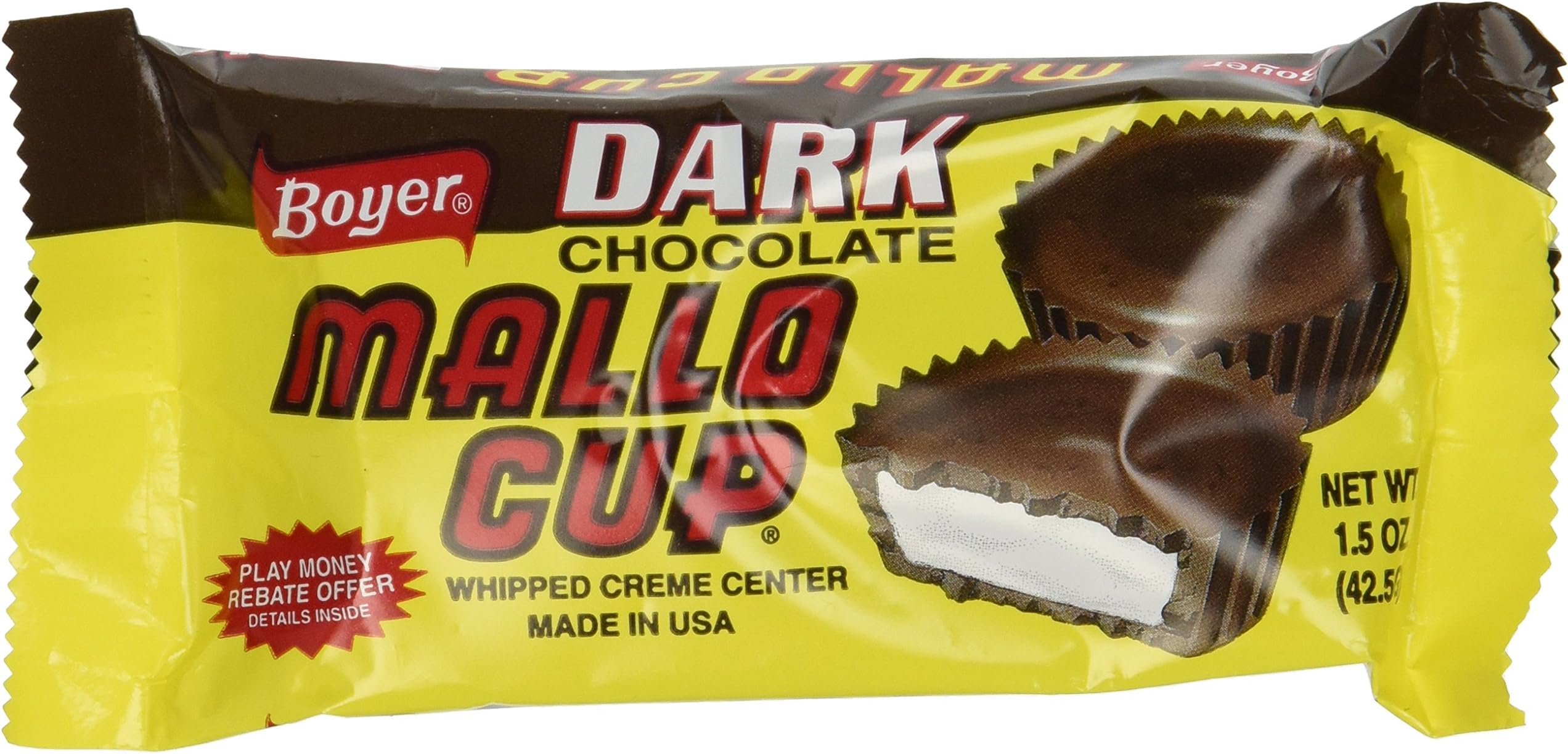Amazon.com: Boyer Candy Company Mallo Cups, 1.6-Ounce Boxes (Pack of 24 ...