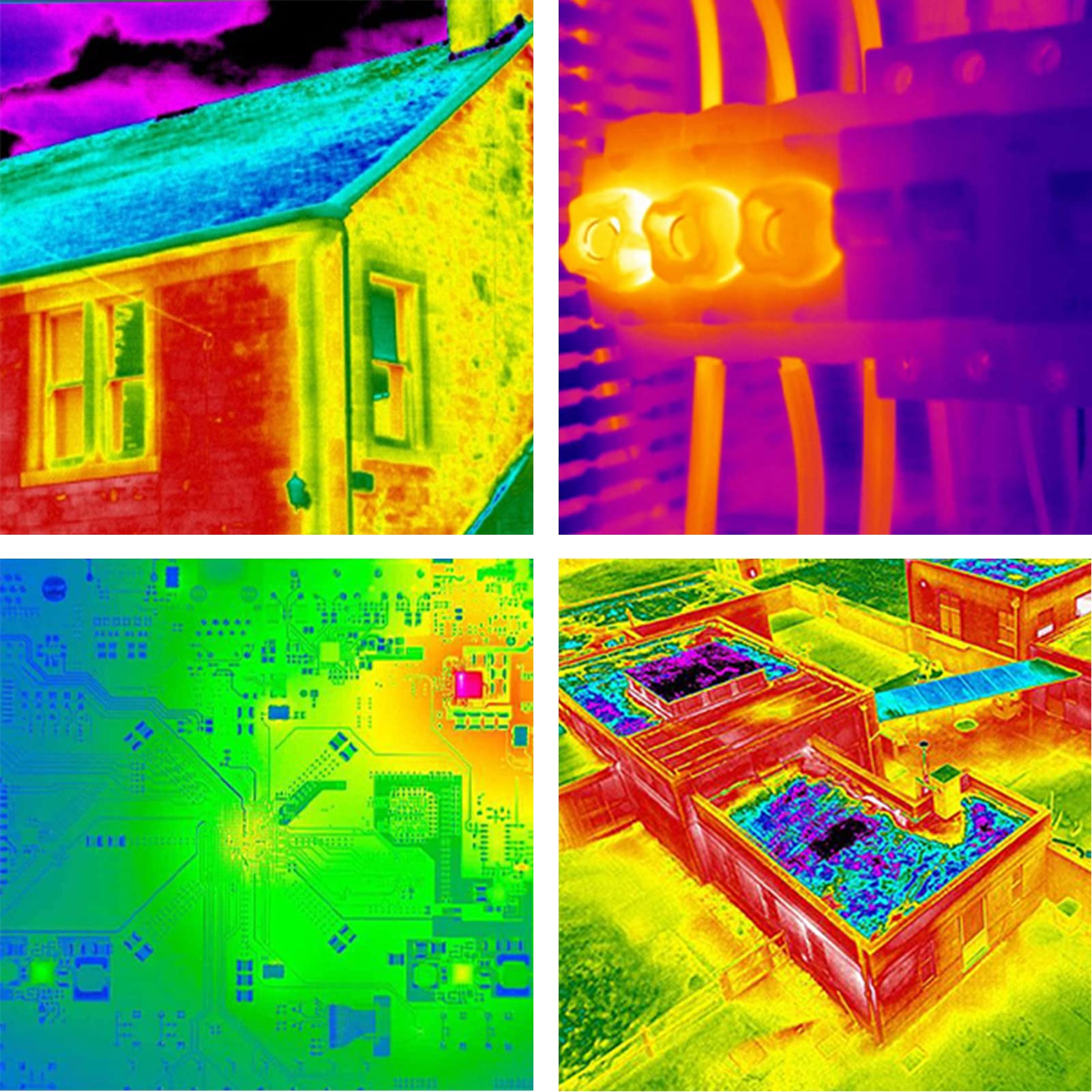 Thermal Imaging Of A House