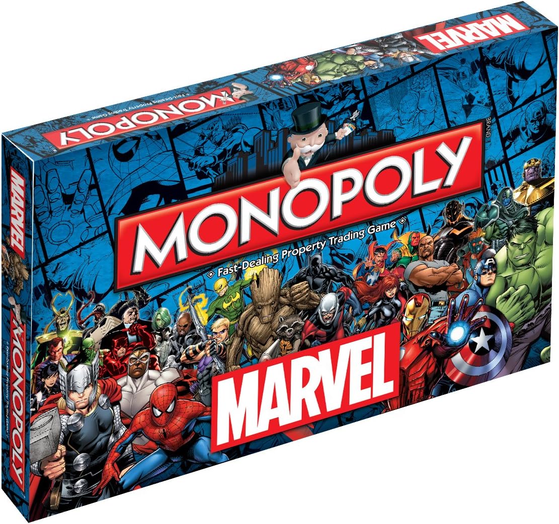 Marvel Monopoly Board Game : Amazon.co.uk: Toys & Games