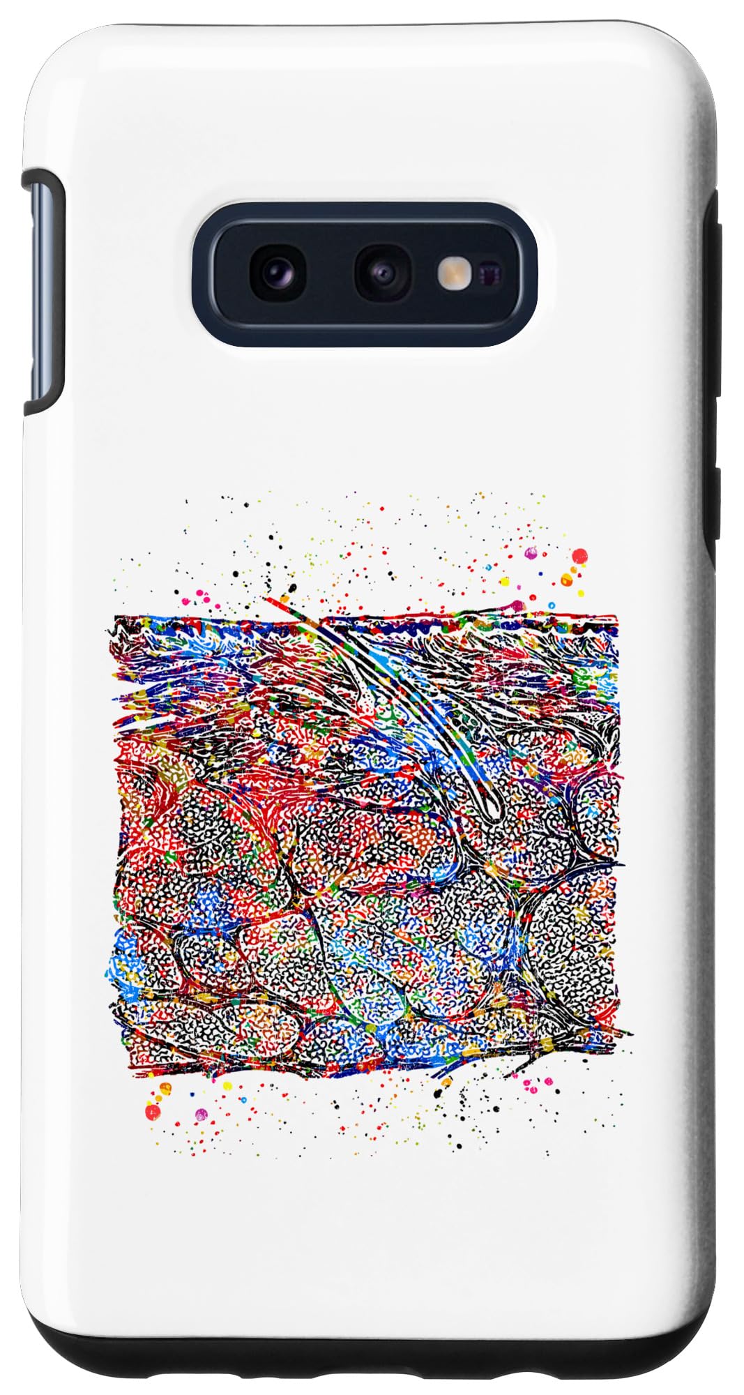 Amazon.com: Galaxy S10e Cross Section of the Skin Epidermis Histology ...