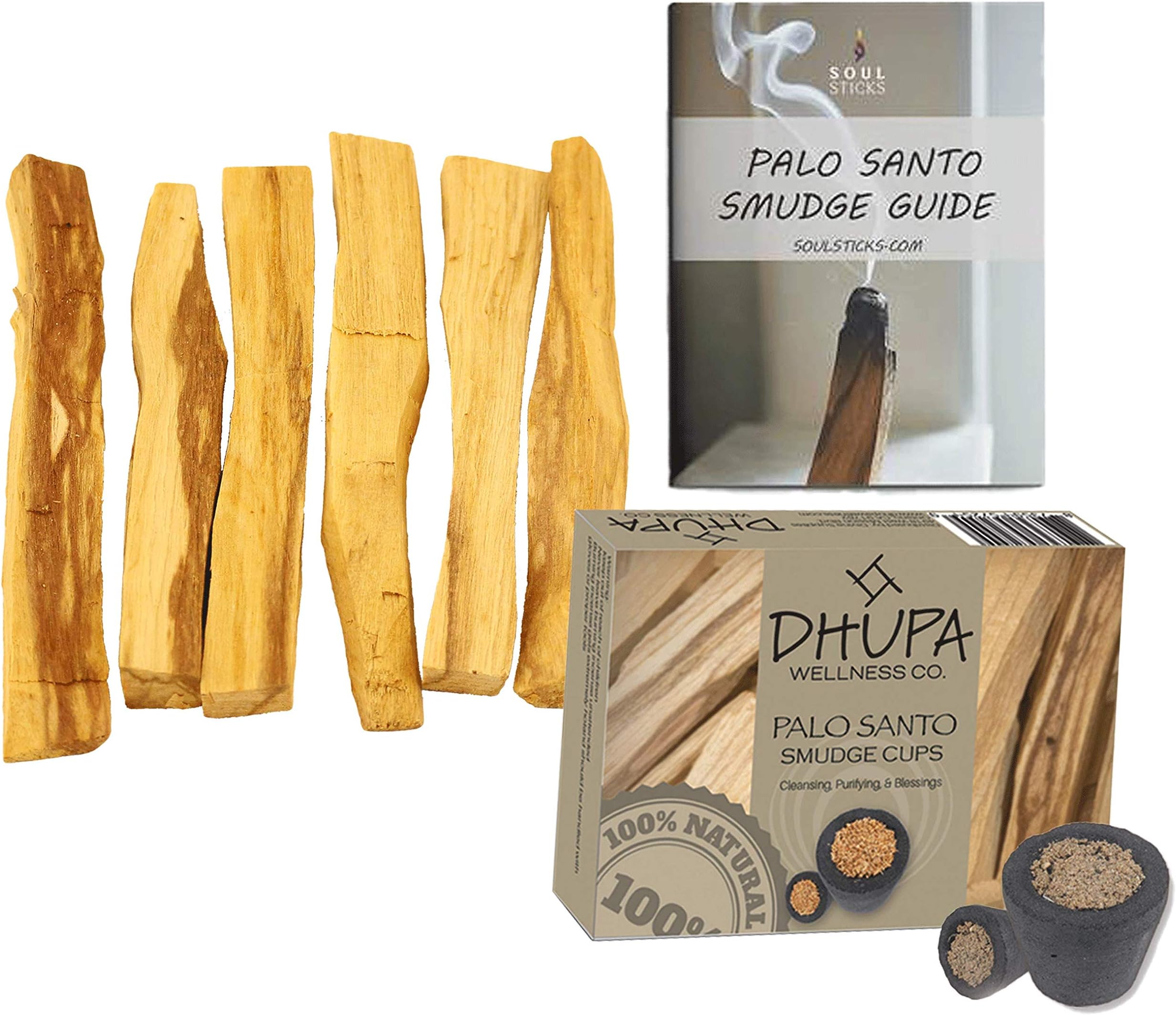 Amazon.com: Bendito Wellness Palo Santo Sticks 9-Pack 50g - Free Holder ...