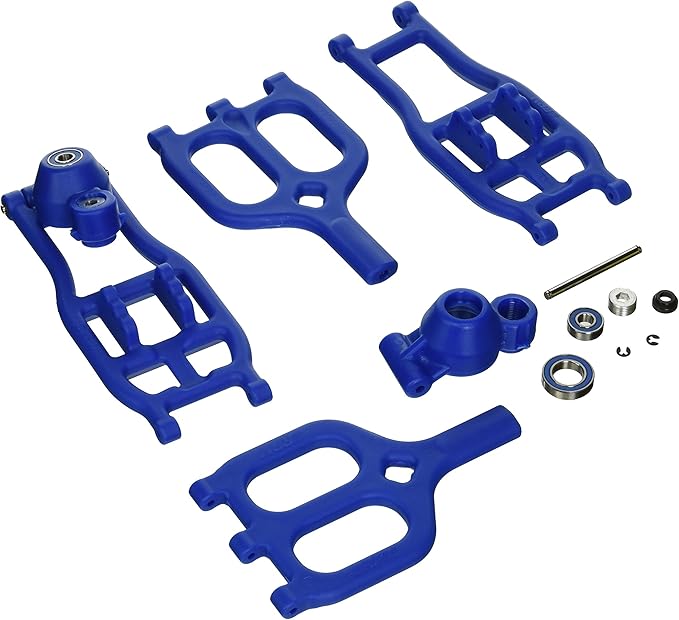 Amazon.com: RPM T/E-Maxx True Track Rear A-Arm Conversion, Blue : Toys ...