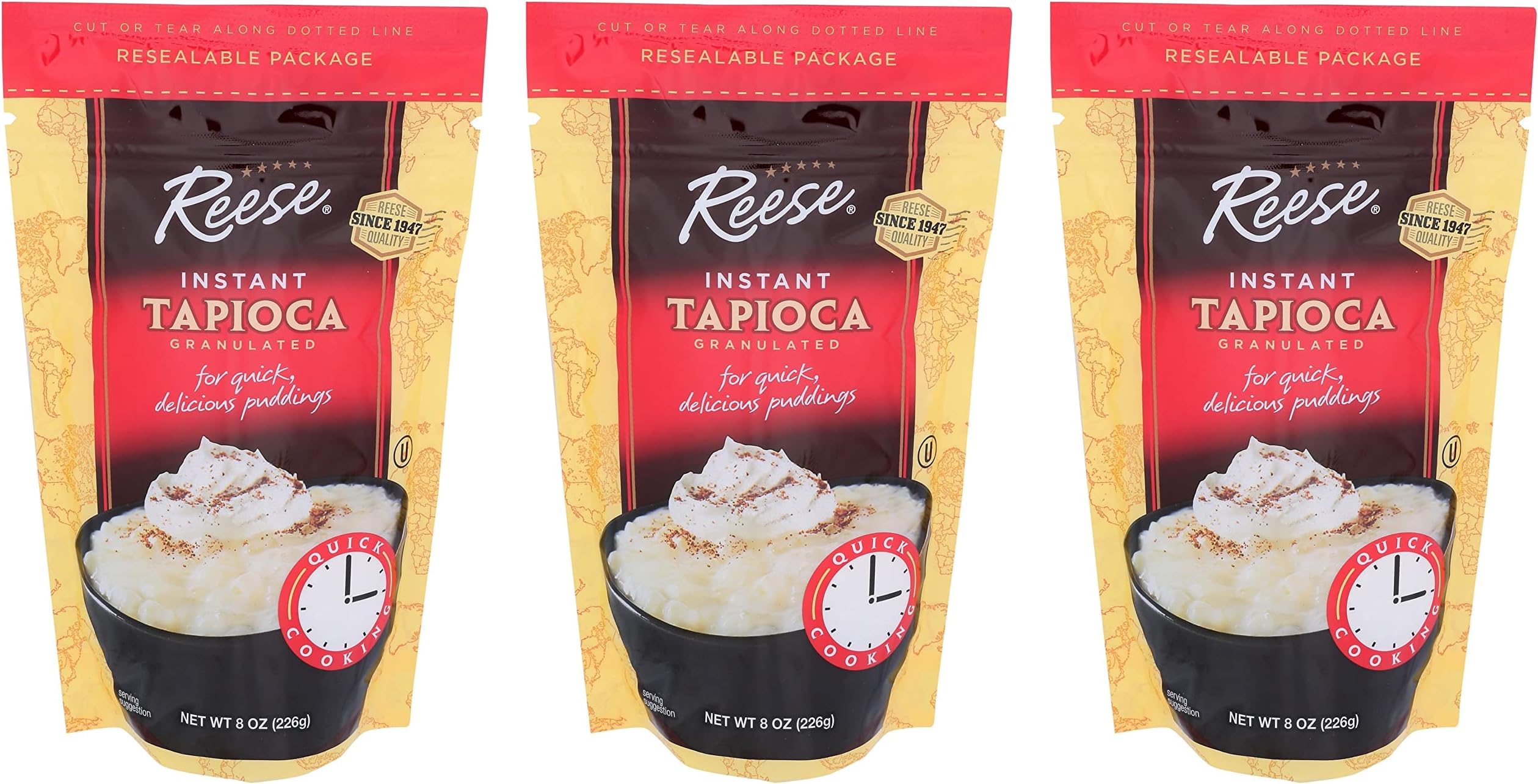 Amazon.com : Jell-O, Cook & Serve, Tapioca Pudding & Pie Filling, 3oz ...