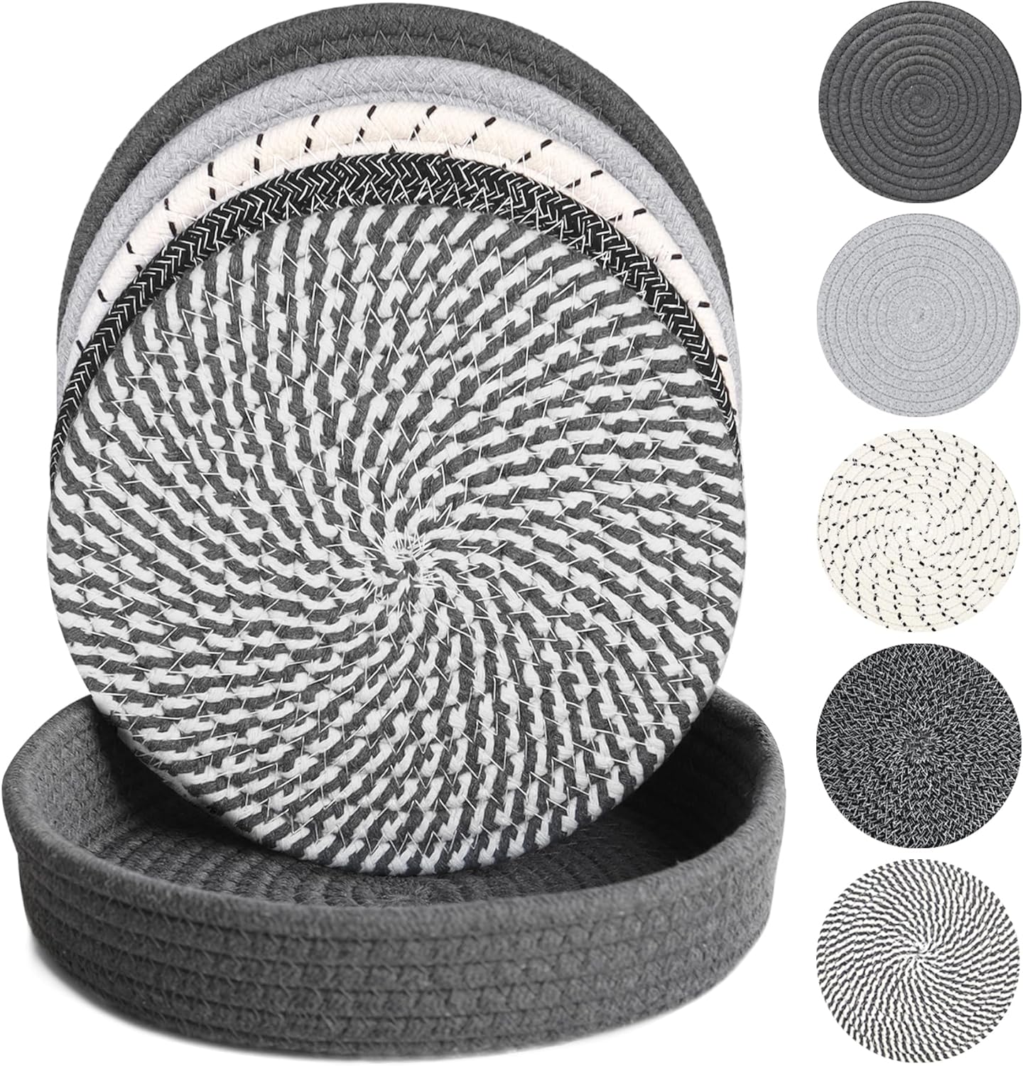 Amazon.com: KITLAB 10 Inch Trivets for Hot Dishes, Hot Pots and Pans ...