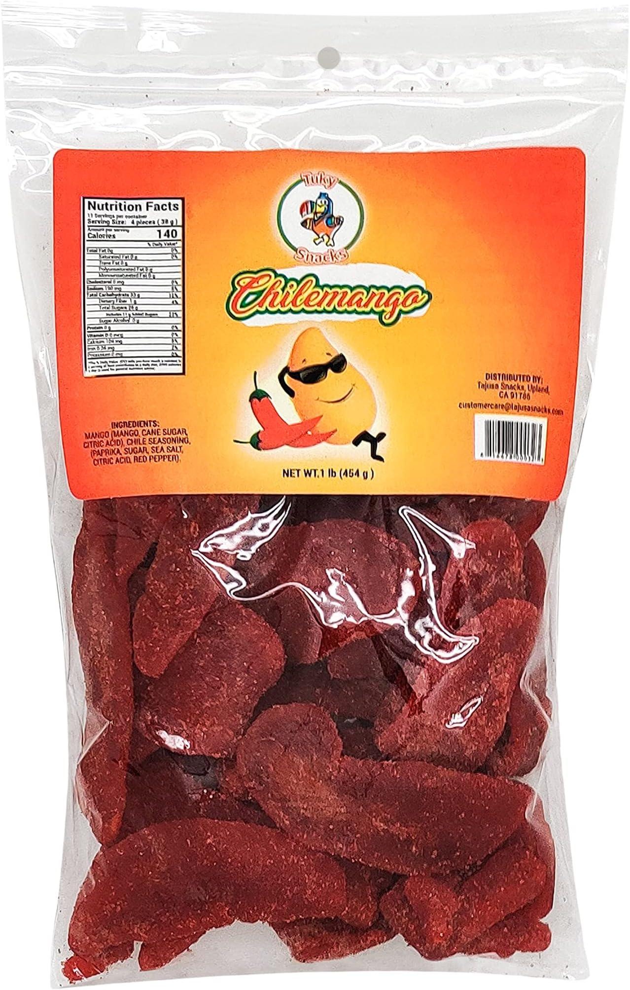 Amazon.com: Chili Lime Dried Mango Slices, 1 lb. Bag, Sweet, Tangy, and ...