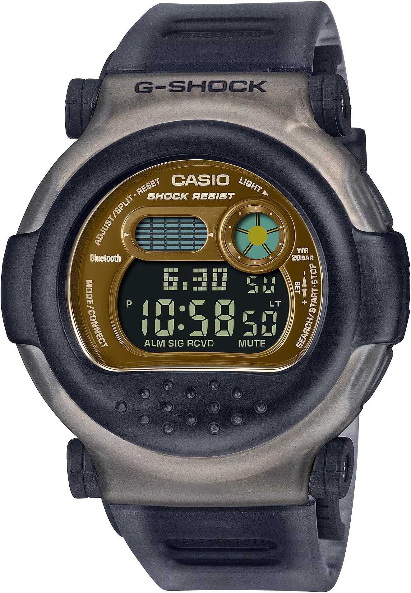 Casio Men's Digital Quartz Watch with Plastic Strap G-B001MVB-8ER ...