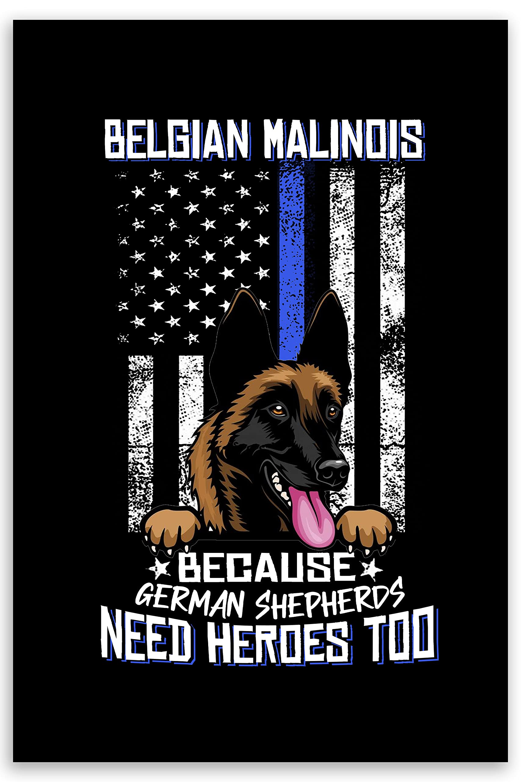 Police Dog Belgian Malinois