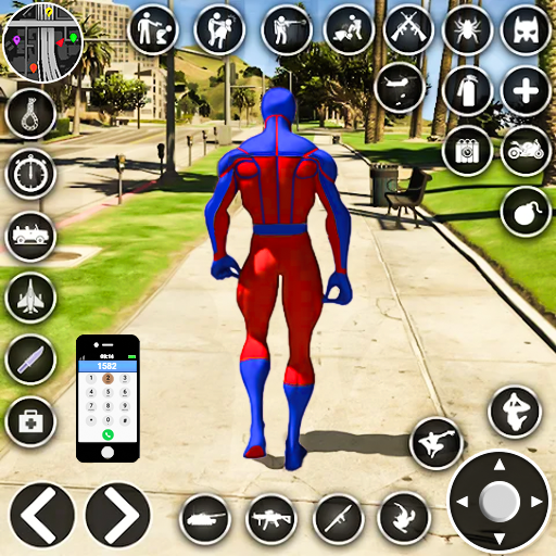 Spider Rope Hero Open World-City Spider Defender - Guardian Game- Fight ...