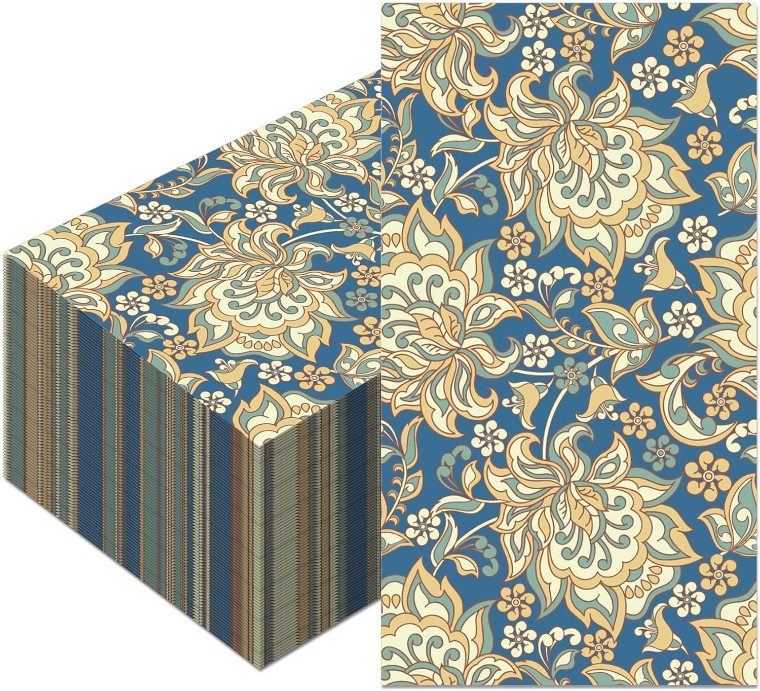 Amazon.com: 40 Count Decoupage Paper Napkins Beach, Designed Vintage ...