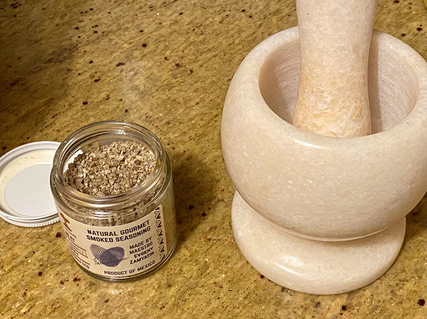 Amazon.com : EL VOLCANO - Heat (Spicy) - Mesquite Smoked Sea Salt ...