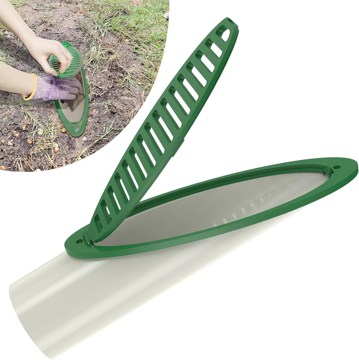 Upgraded Drainage Grate 4 Inch, Angled Yard Drainage Emitter, Grating ...