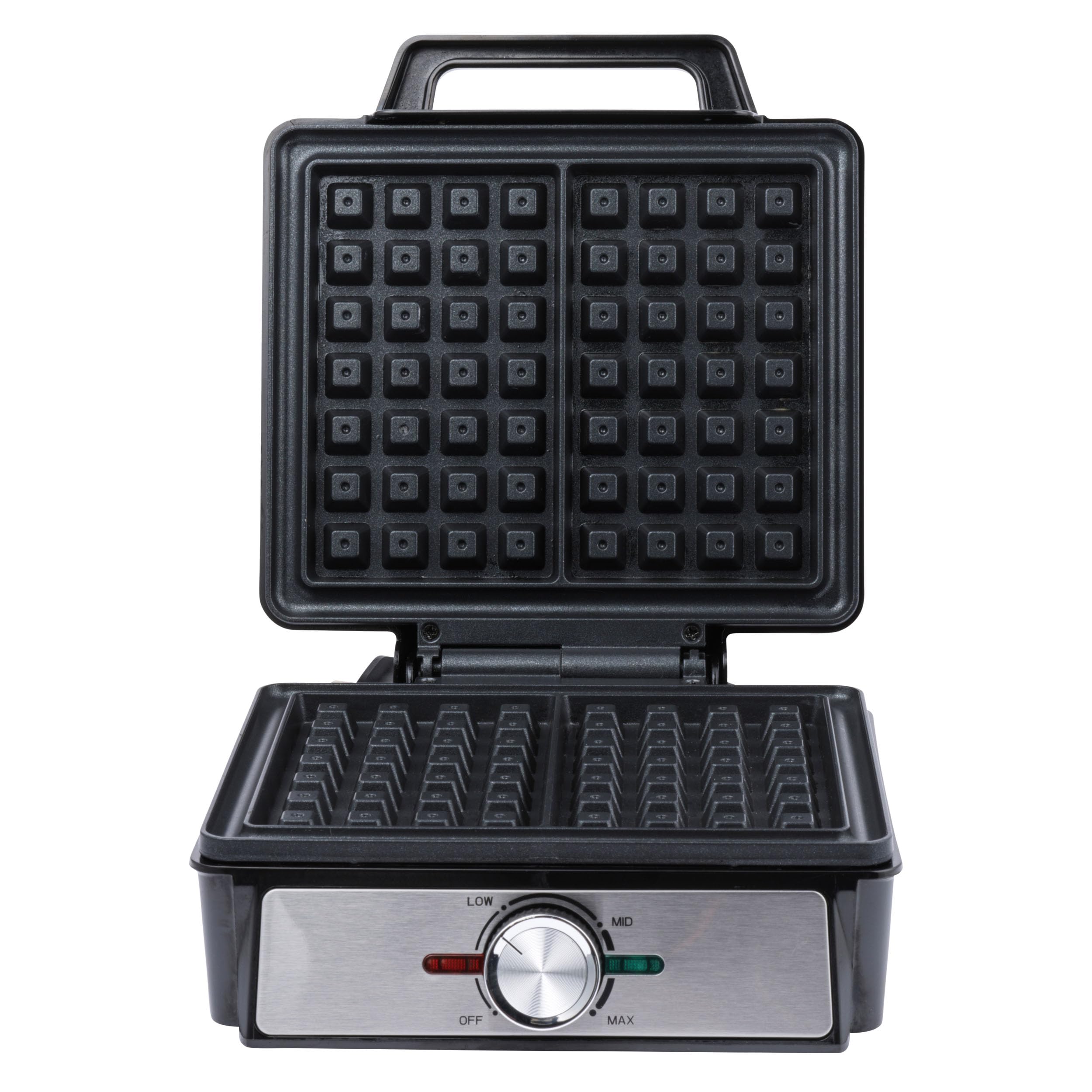 Salter EK5848 Waffle Maker Machine – Non-Stick Dual Waffle Iron Plates ...