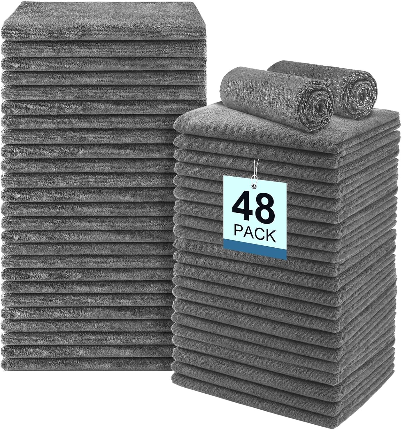 Amazon.com: UNIMADE 48 Pack Gym Towels Bulk - Highly Absorbent and ...