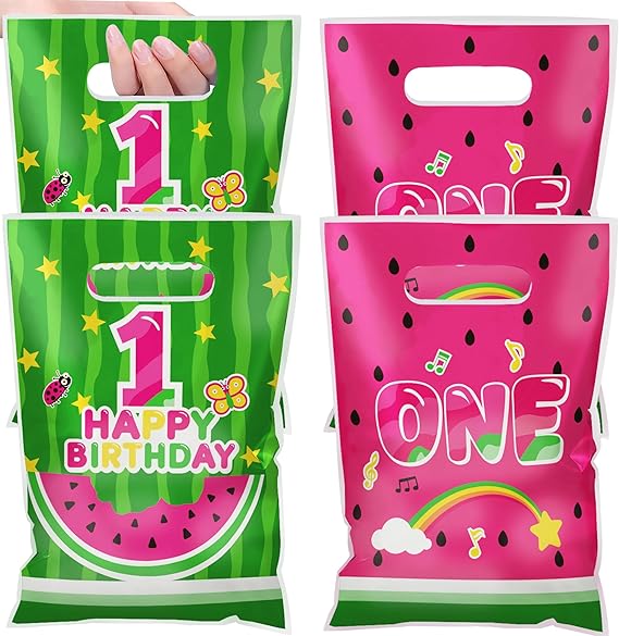 Amazon.com: Nabenkalu 50 Pcs Cartoon Melon Birthday Party Supplies ...