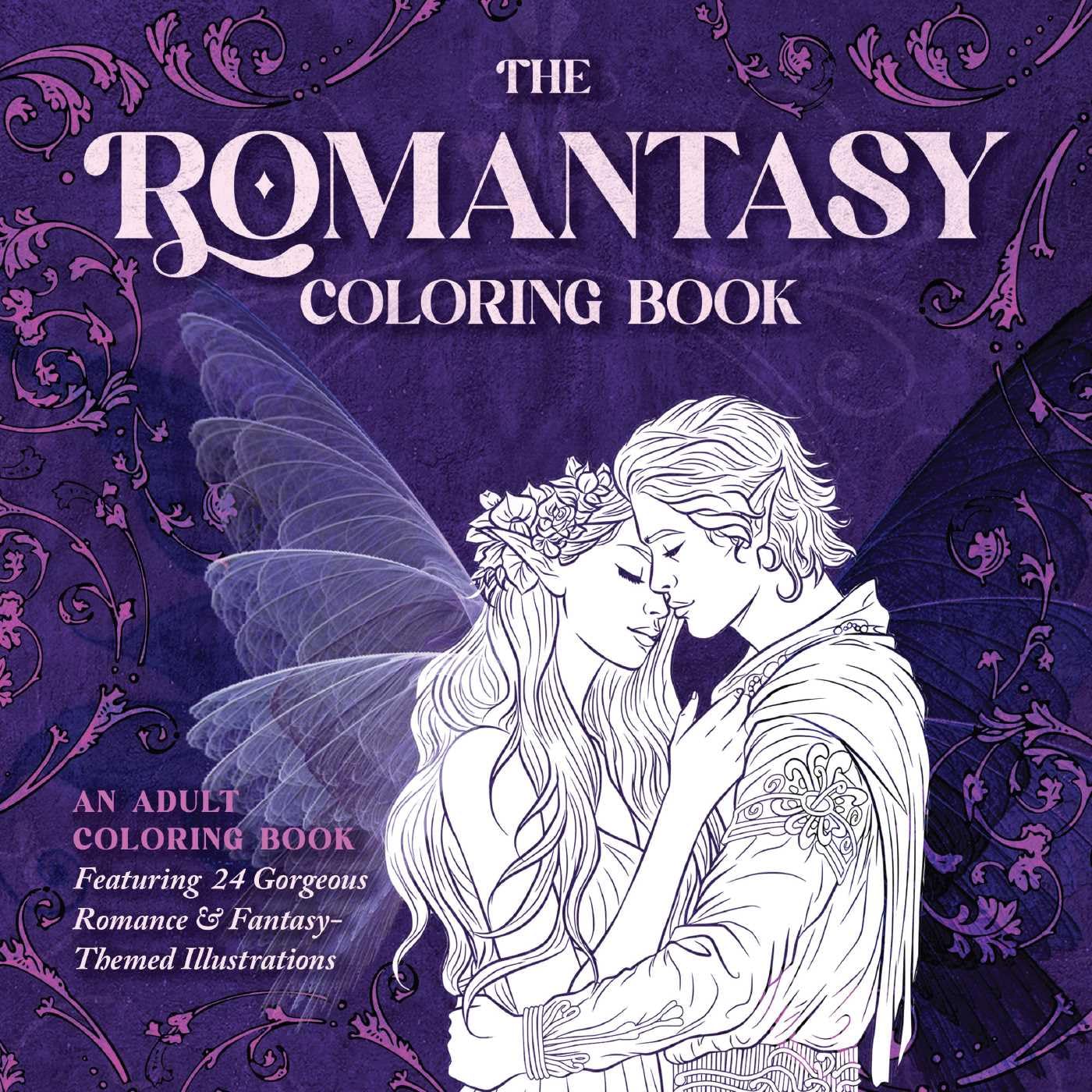 Amazon.com: The Romantasy Coloring Book: An Adult Coloring Book ...