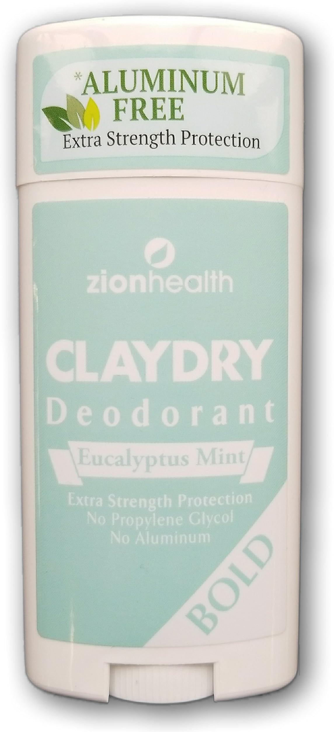 Amazon.com : Clay Dry Bold Eucalyptus Mint Natural Deodorant, 2.8 oz ...