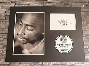 Havoc - Tupac Shakur Limited Edition Signed Autograph Display - (2pac ...