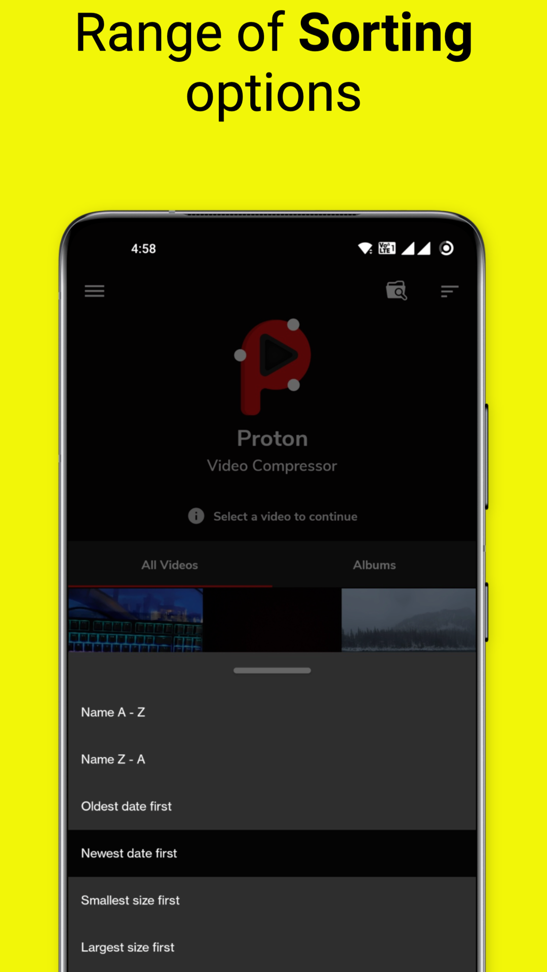Video compressor & resizer - Proton | Shrink video files and reduce ...
