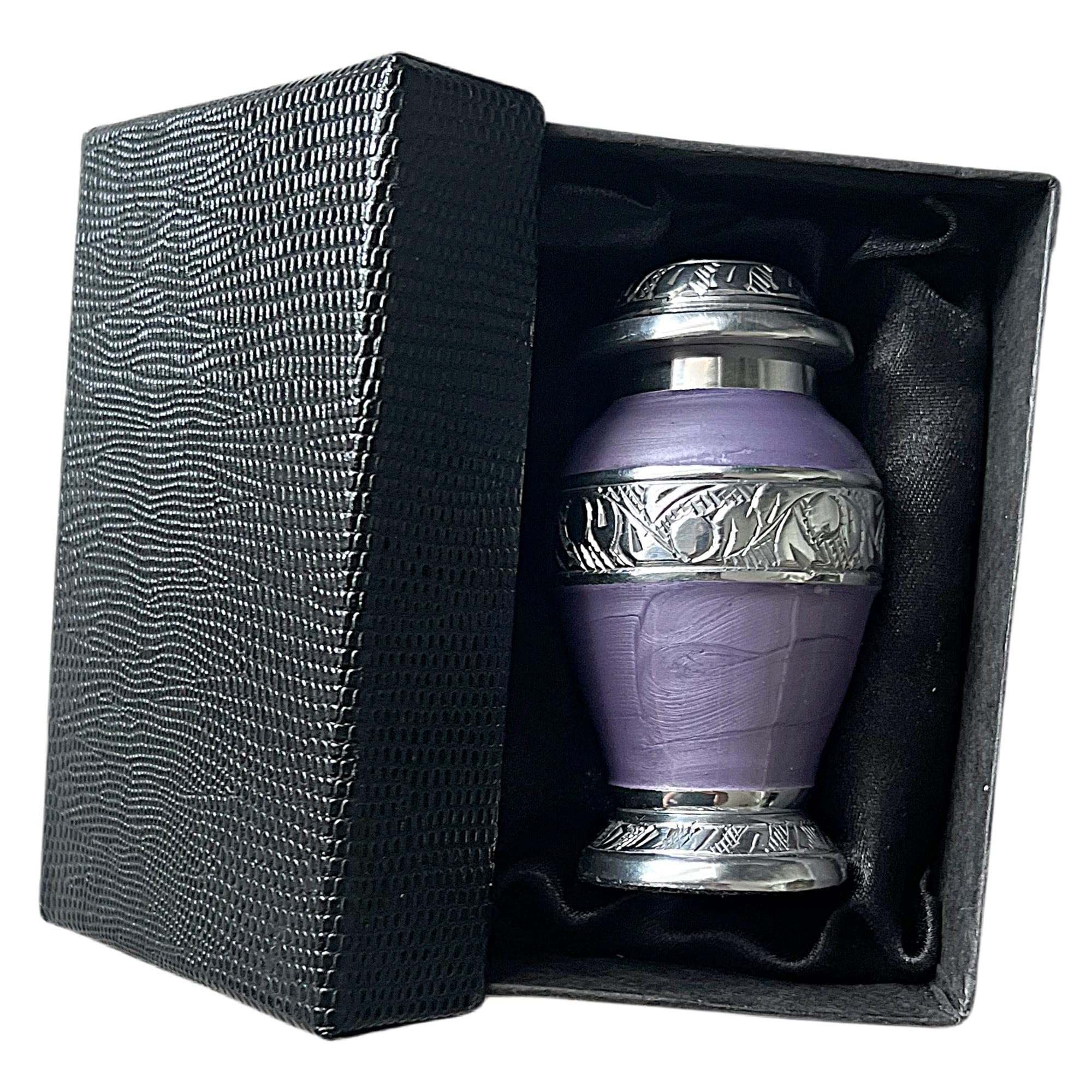 Amazon.com: Ayerloom Keepsake Urn for Human Ashes, Small Memorial Urn ...