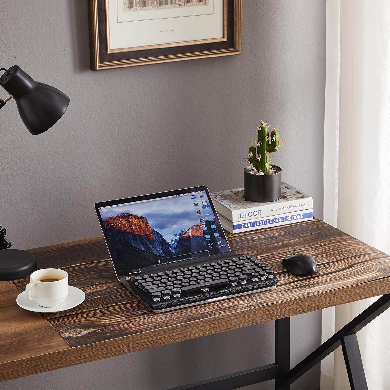 Amazon.com: Typewriter Keyboard Mechanical, Typewriter Retro Mechanical ...