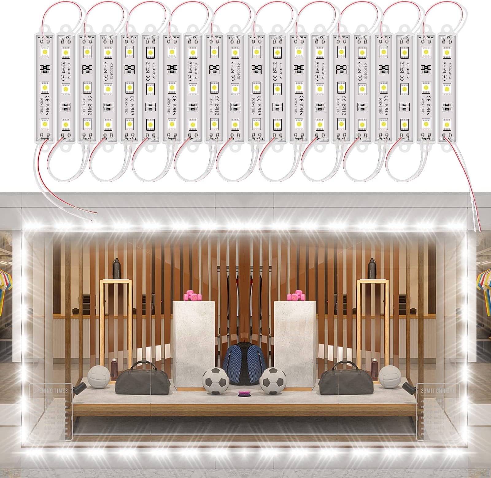 Amazon.com: LED Storefront Lights Store Window Lights for Business ...