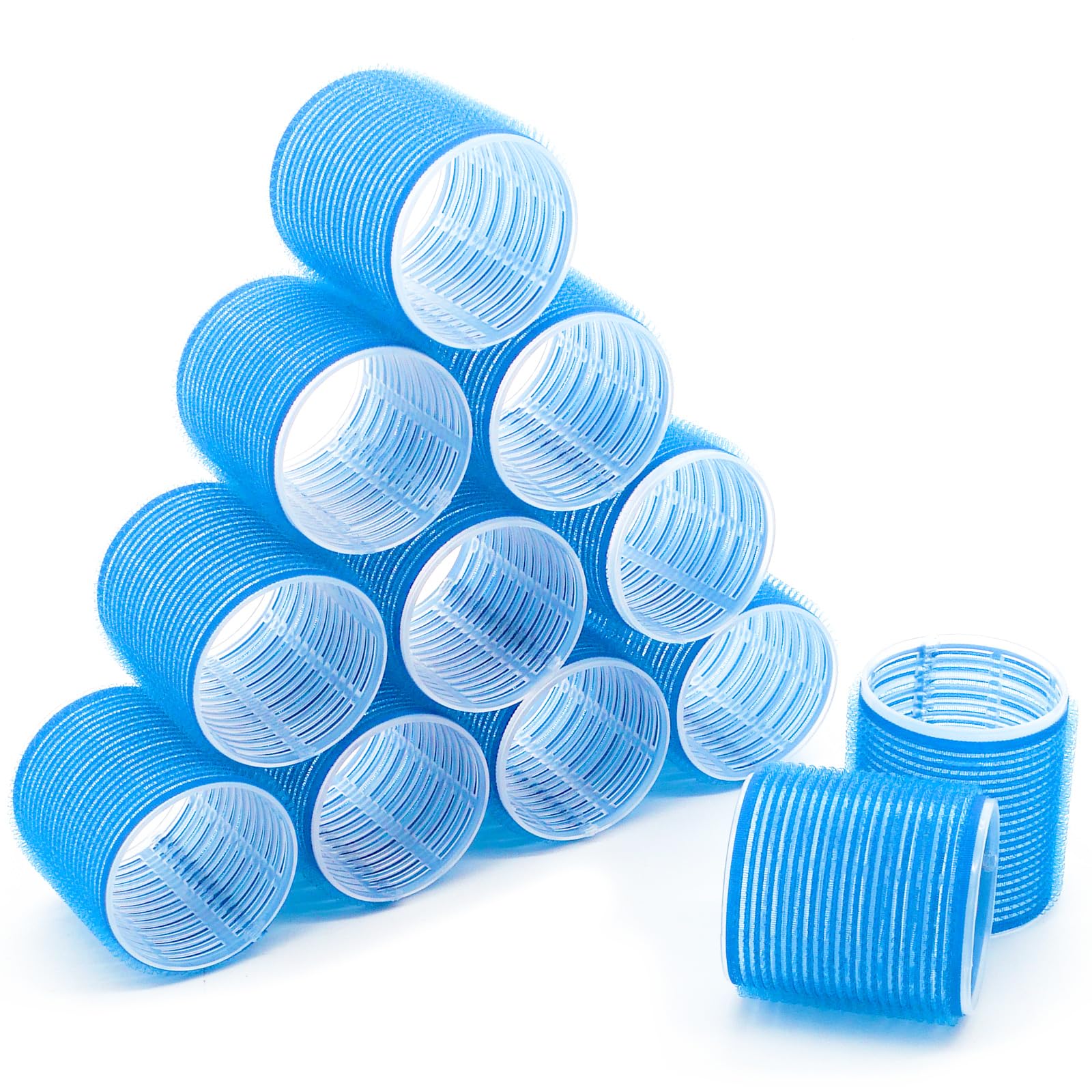Amazon.com : Hair Roller Set 12pcs, Hair Curlers Rollers Self Grip Hair ...