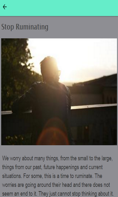 How To Stop Ruminating - App on Amazon Appstore