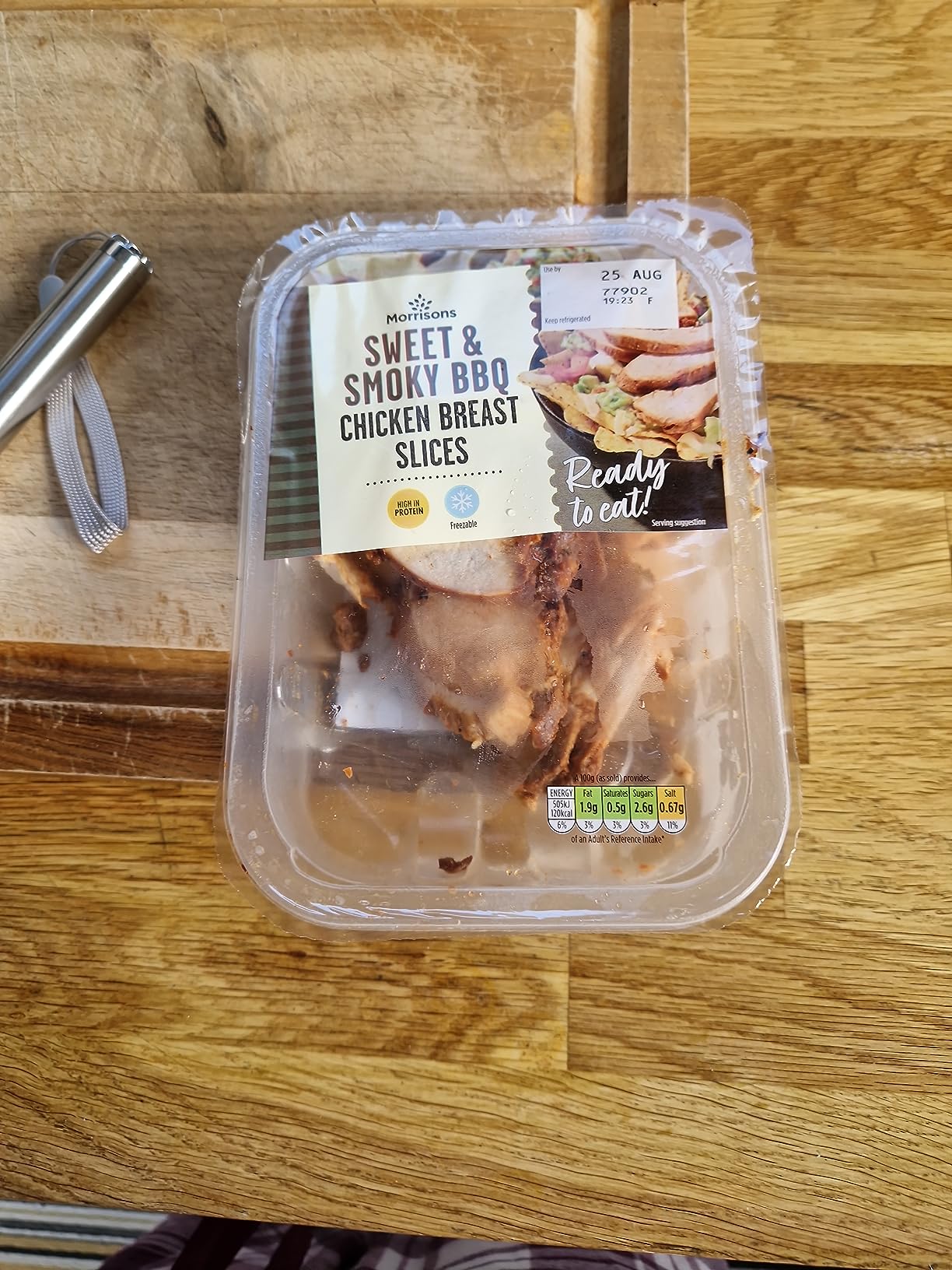 Morrisons Sweet & Smoky BBQ Chicken Breast Slices 160g : Amazon.co.uk ...