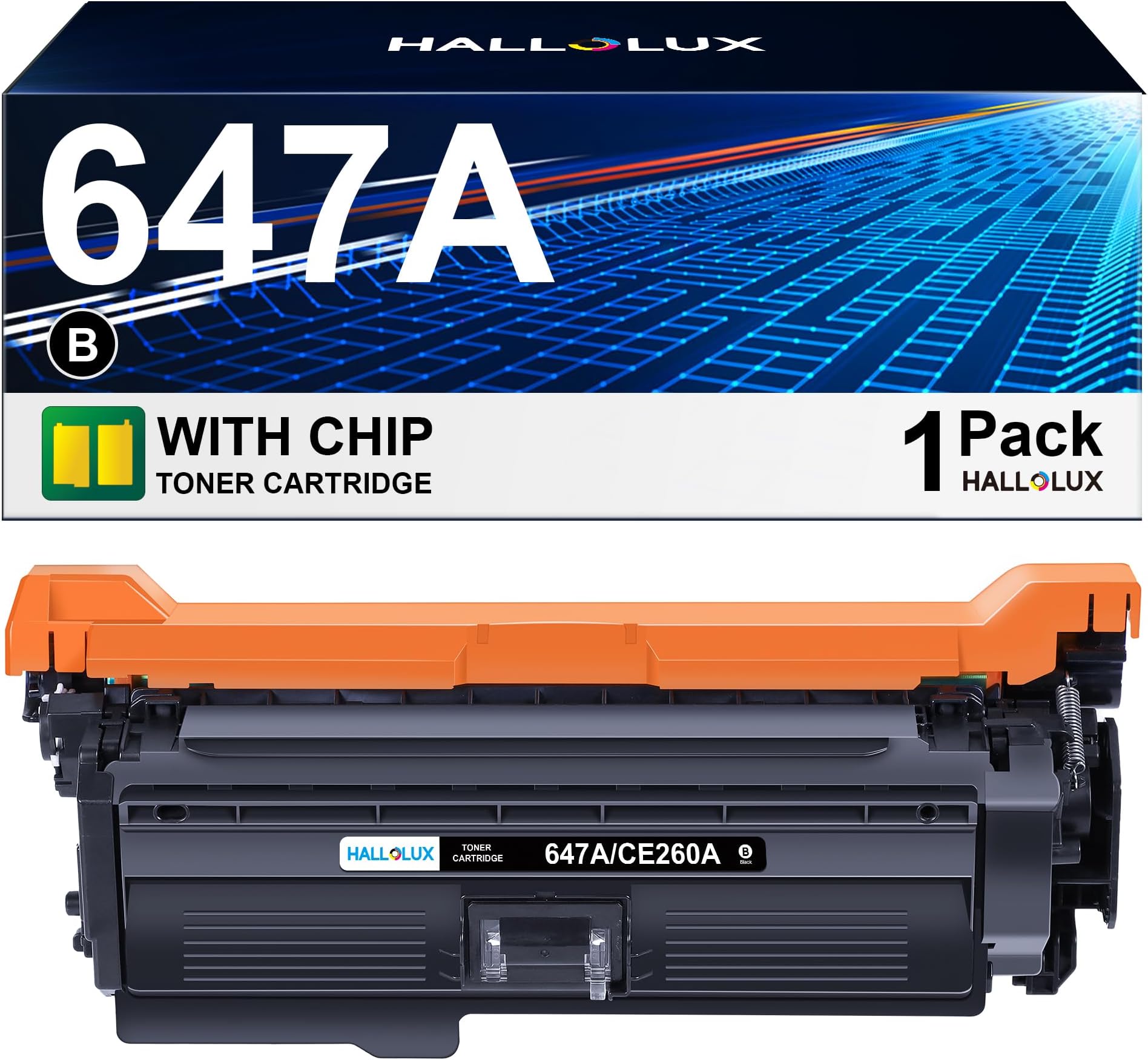 Amazon.com: 647A CE260A Toner Cartridge Replacement for HP 647A Black ...