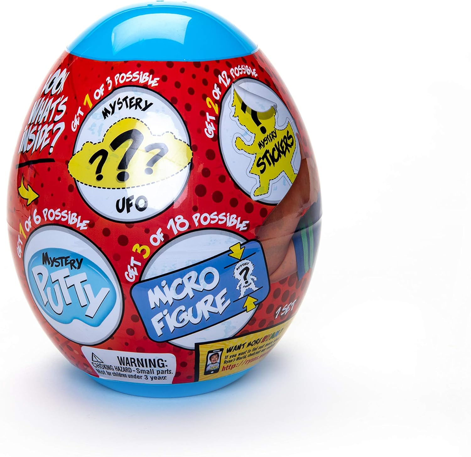 RYAN’S WORLD Mega Micro Egg – TopToy
