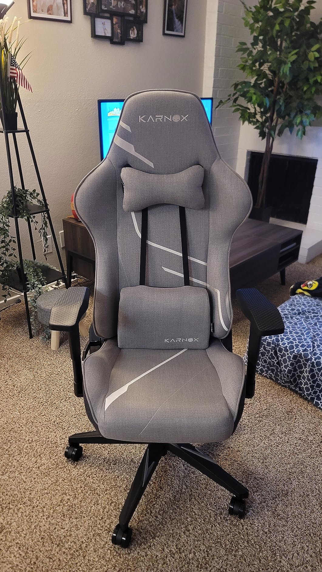 $28/mo - Finance KORNOX Ergonomic Gaming Chair Fabric for Adults,Office ...