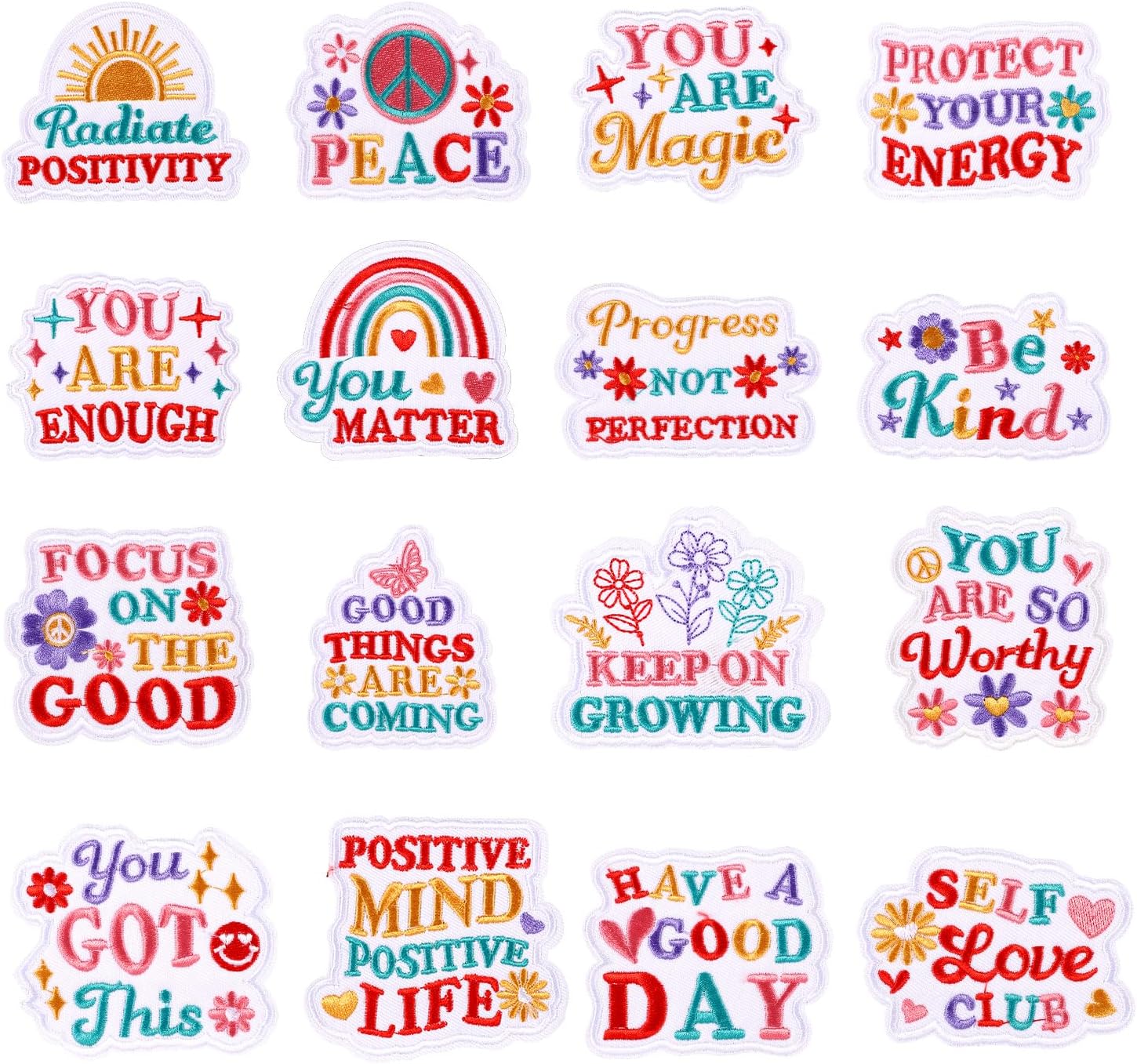 Amazon.com: Positive Mind Positive Vibes Positive Life Patch, Morale ...